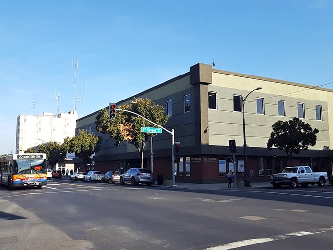 That building towers over downtown like a monument to heritage and honest work.