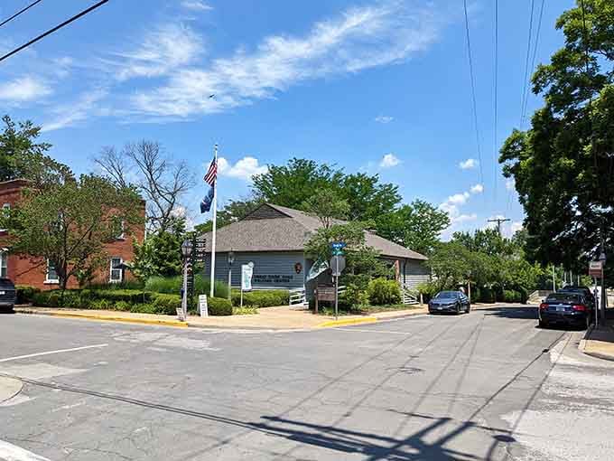 Tree-lined streets and modest homes create the kind of neighborhood where folks still borrow sugar and mean it sincerely.