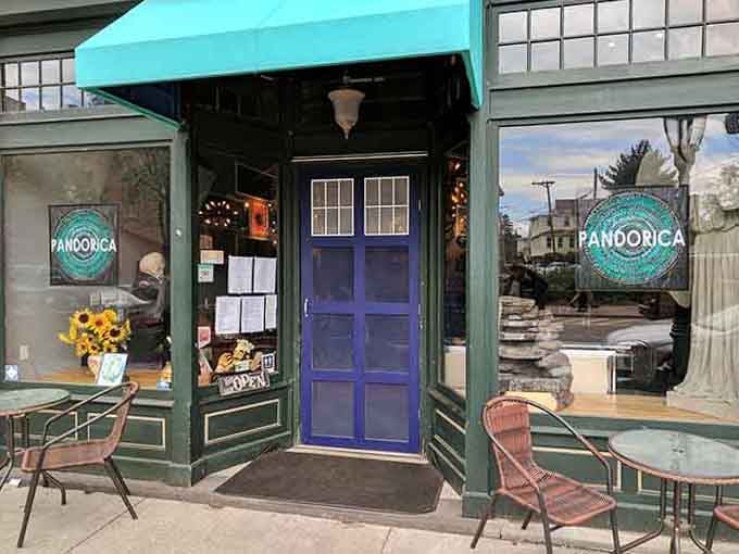 The inviting storefront practically whispers "come inside" to anyone who appreciates creativity with their cuisine.