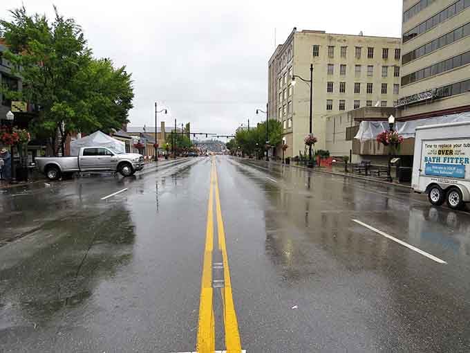 Historic buildings catches your eye immediately, showing off the kind of architectural flair that makes towns memorable.