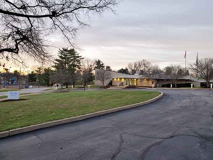 Sunset transforms ordinary buildings into a warm embrace, reminding us why small towns still matter in modern America.