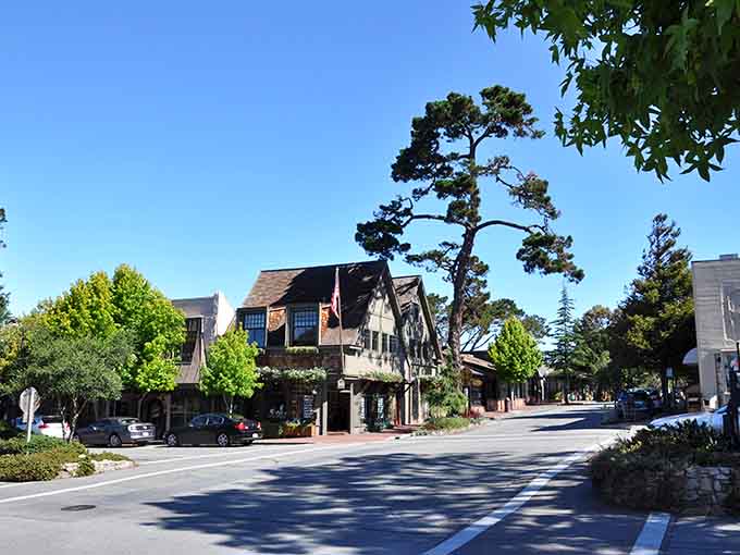 That windswept cypress tree standing guard over the village is more photogenic than most Hollywood stars.