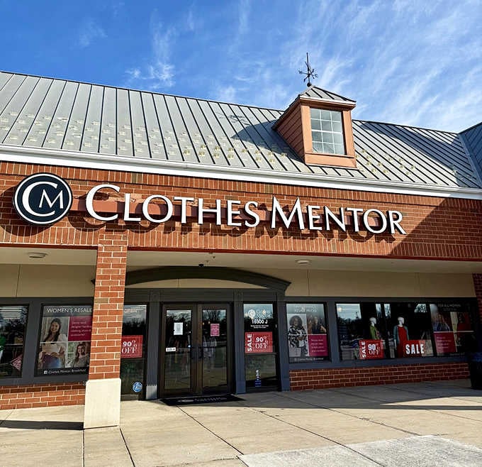 That distinctive cupola and metal roofing add architectural interest to a shopping experience focused on quality over quantity.