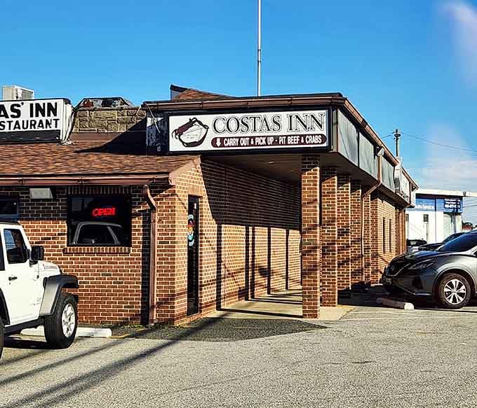 That glowing "OPEN" sign is your beacon to some of the best no-nonsense seafood you'll find anywhere.