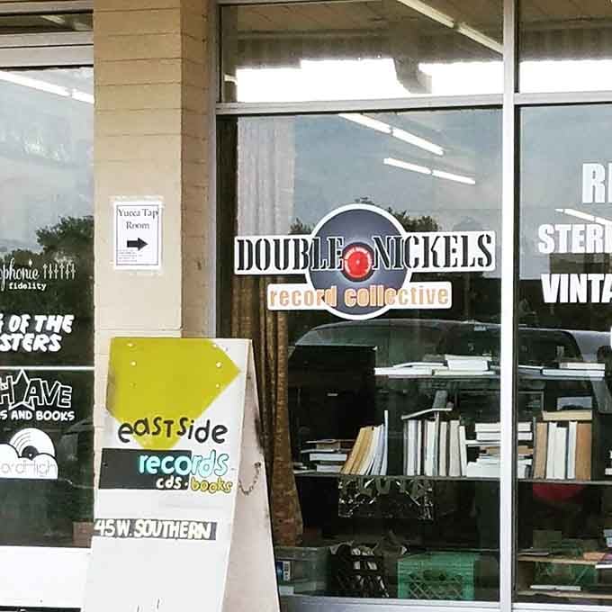 The yellow arrow points toward musical salvation for anyone who still believes records sound better than streaming services.