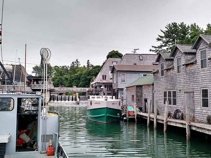 Those tilting buildings over calm water capture the authentic fishing village charm that's increasingly rare to find.
