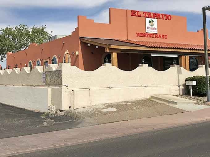 That adobe architecture and desert palette create the kind of authentic Southwest charm you can't fake or franchise.
