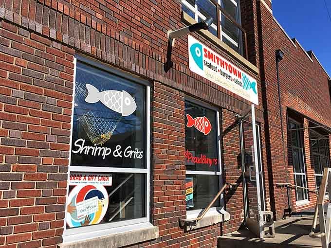 "Shrimp & Grits" in the window says it all&mdash;Southern comfort meets fresh seafood in this welcoming neighborhood spot.