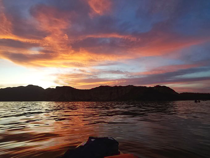 Arizona sunsets don't need filters or special effects, they just show up and absolutely dominate the evening sky.