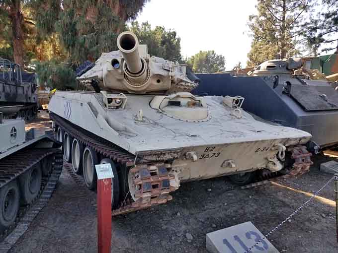 The M551 Sheridan's sleek profile demonstrates how Cold War engineering married firepower with surprising agility and speed.