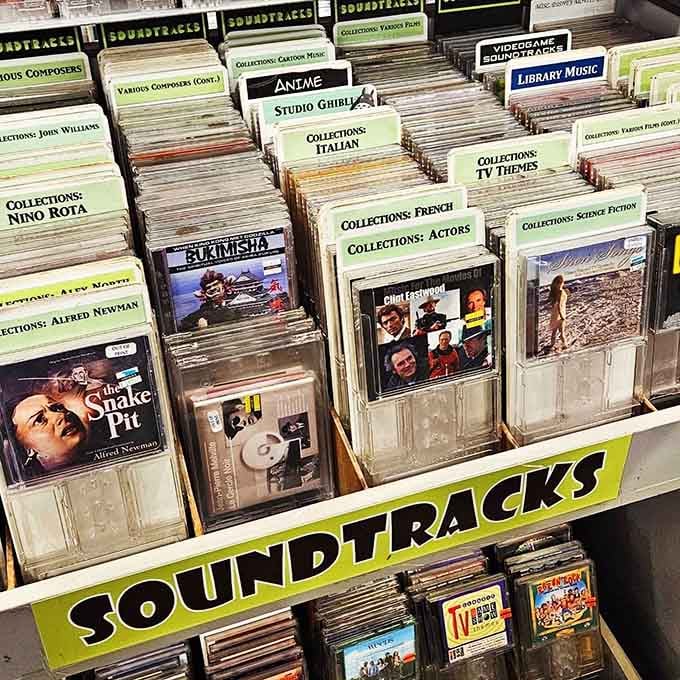 From John Williams to Ennio Morricone, the soundtrack section offers every epic score your ears could desire.