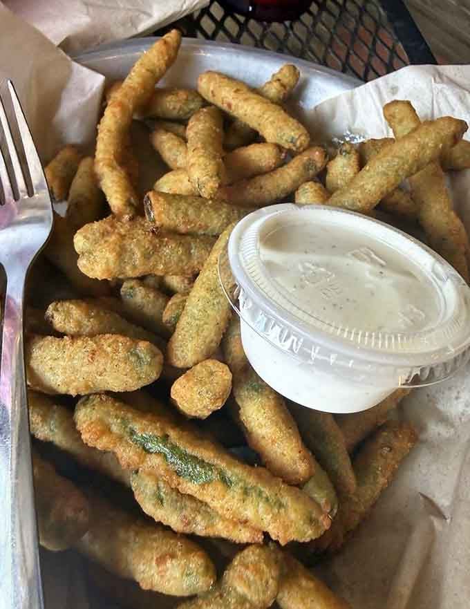 Fried green beans so addictive they'll make you forget vegetables were ever considered the boring part of dinner.