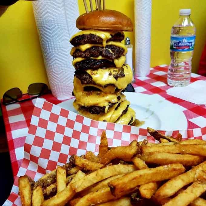 When your burger needs structural support to remain upright, you know you're in for something special.