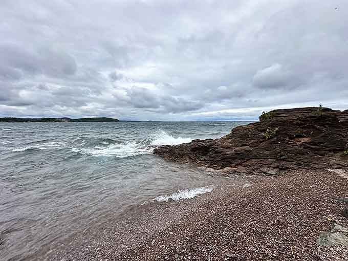 The power of these waves crashing against billion-year-old rock never gets old, no matter how many times you visit.