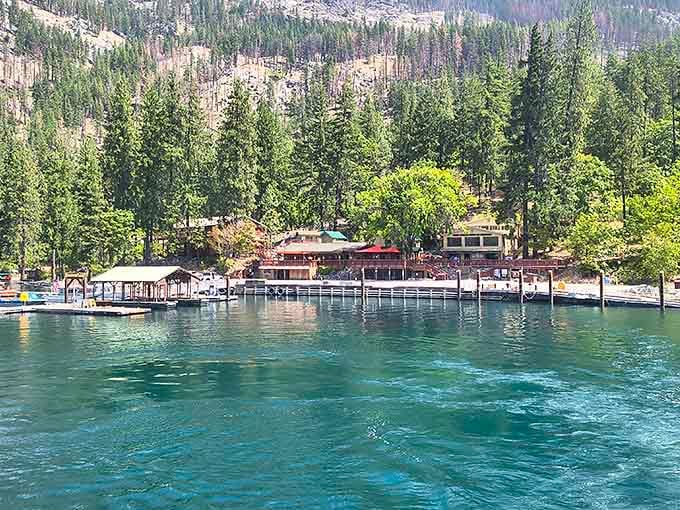 Lakeside docks and mountain views create the perfect backdrop for your "I can't believe this is my backyard" moments.
