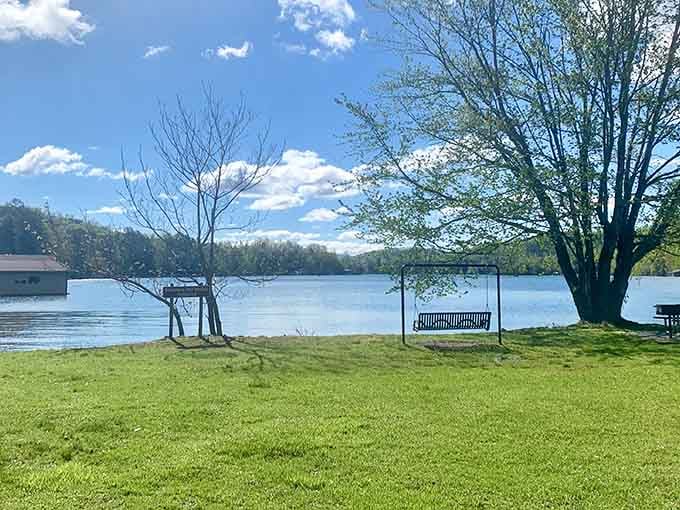 Moccasin Creek State Park provides peaceful lakeside views that make you forget your blood pressure medication exists.