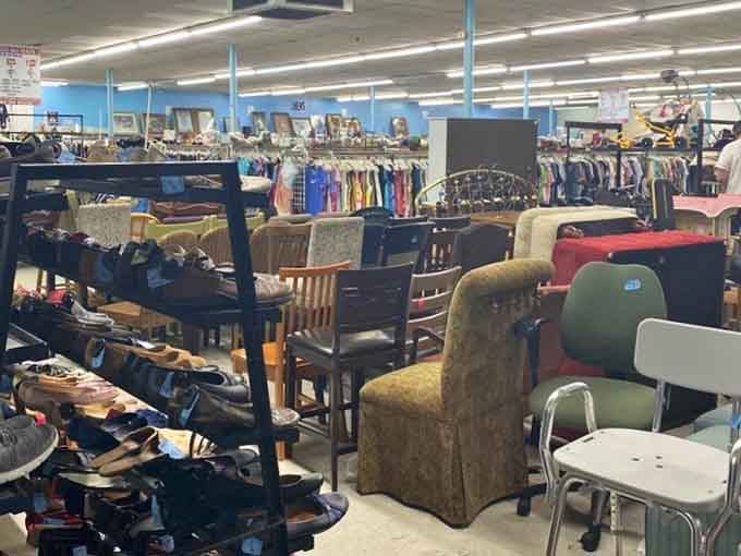Furniture finds ranging from retro recliners to dining sets prove one person's donation is another's decorating dream.
