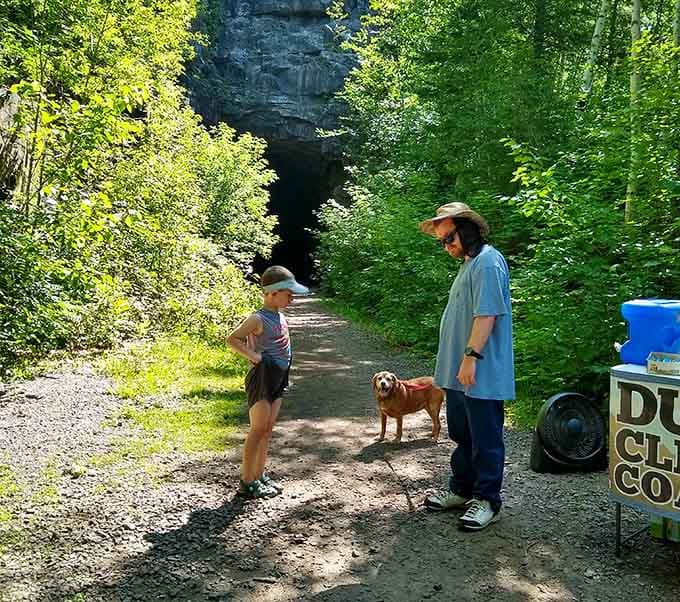 Even the family dog knows this beats another afternoon in the backyard by a mile.