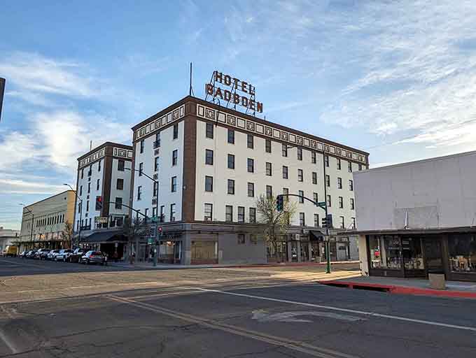 The Gadsden Hotel's iconic sign has welcomed travelers for over a century, back when hotels had actual character.