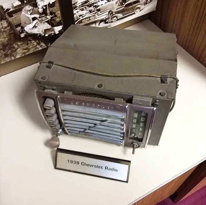 Even the radio displays are fascinating, reminding us that every modern convenience started as someone's wild idea.