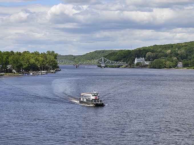 Riverboat cruises offer the rare chance to relax without checking your phone every thirty seconds like a maniac.