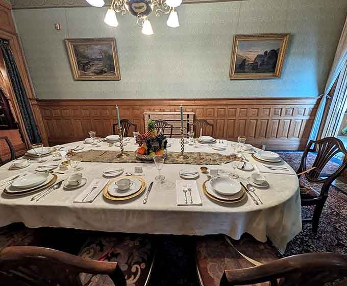 The dining table is set and waiting, though you'll need to remember which fork does what exactly.