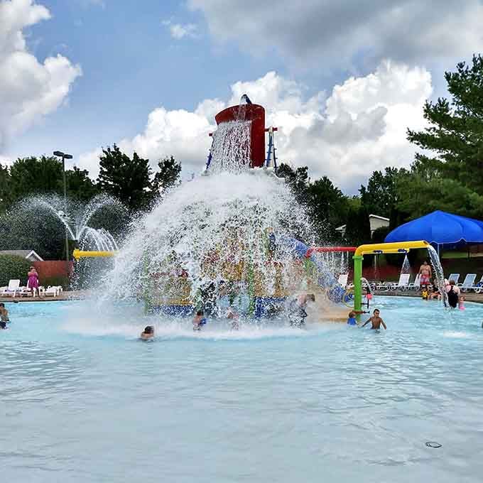 When that bucket tips, it's like Mother Nature herself decided to throw the world's wettest surprise party.