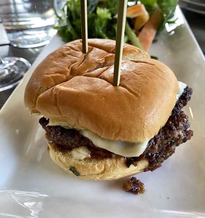 Sometimes the best burger is the one you least expect to find in a farm-to-table restaurant.