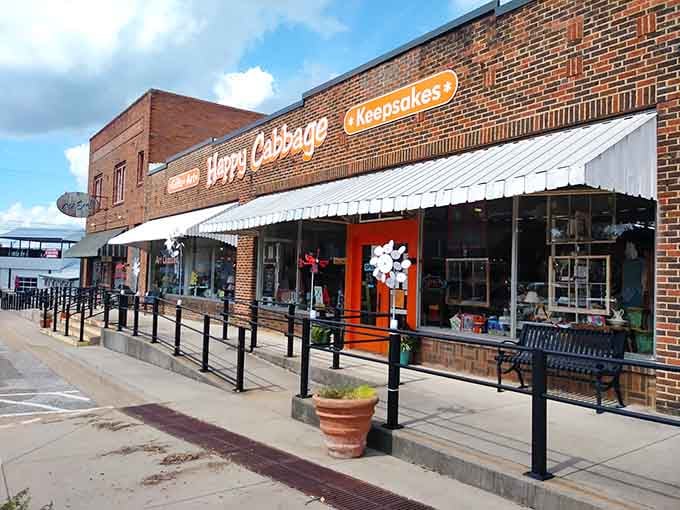 Happy Cabbage proves that even antique towns need their quirky spots to keep things interesting and well-fed.