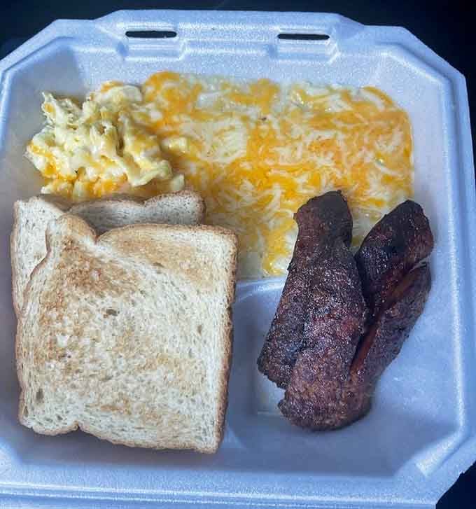 Sausage links and patties together because life's too short to pick just one breakfast meat option.