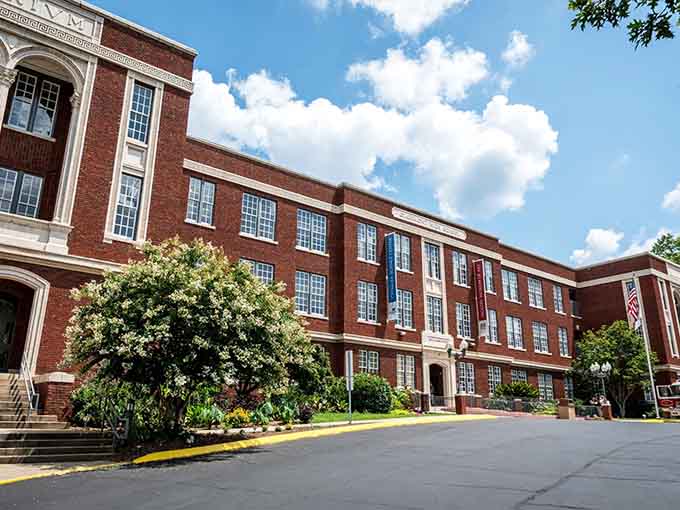 The Hickory Museum of Art's classic architecture suggests culture doesn't require pretension, just genuine community commitment and taste.