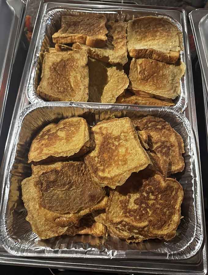 French toast that achieves that magical balance between crispy edges and custardy centers we all crave.