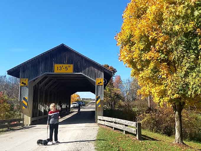 Standing at the entrance feels like you're about to walk through a portal to simpler, more charming times.