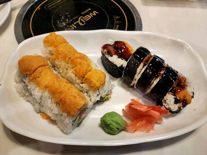 When the presentation is this pretty, you almost feel guilty eating it &ndash; almost, but not quite enough to stop.