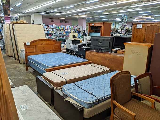 Bed frames and mattresses offer the foundation for sweet dreams at prices that won't cause nightmares.