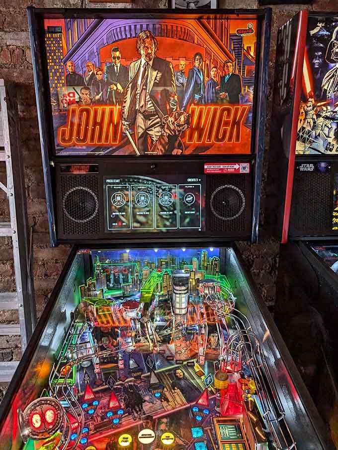 John Wick gets the pinball treatment he deserves, complete with Continental Hotel mayhem in mechanical form.