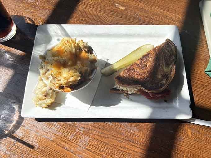 When you can't decide between a Reuben and Shepherd's Pie, the universe smiles and says "get both, friend."