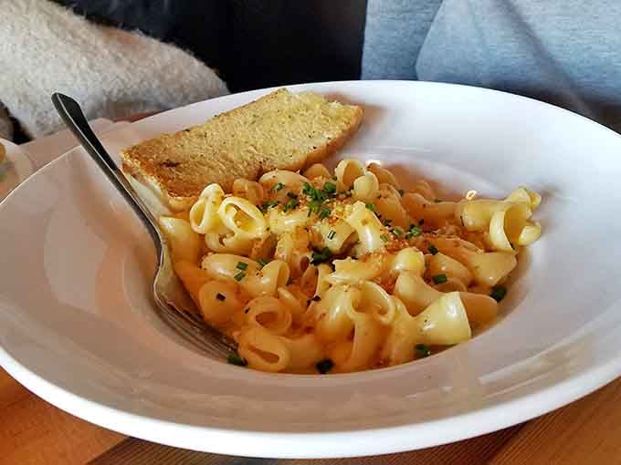 This isn't your grandma's mac and cheese, unless grandma was secretly a culinary genius all along.