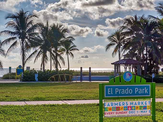 El Prado Park hosts the farmers market where you'll find treasures you didn't know you absolutely needed.