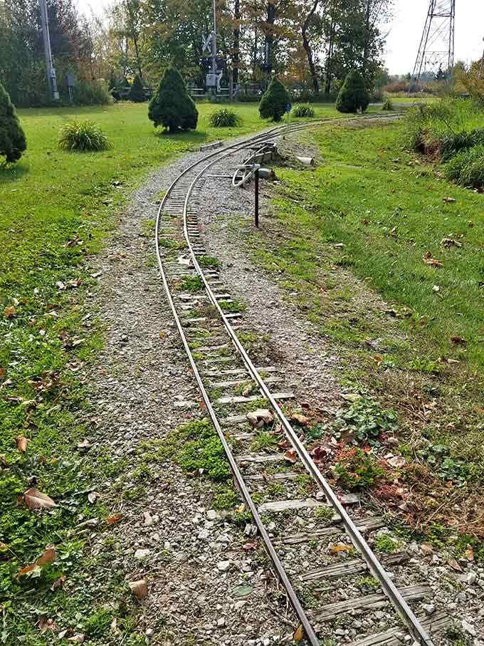 Real tracks winding through real countryside, because sometimes the best adventures are the ones closest to home.