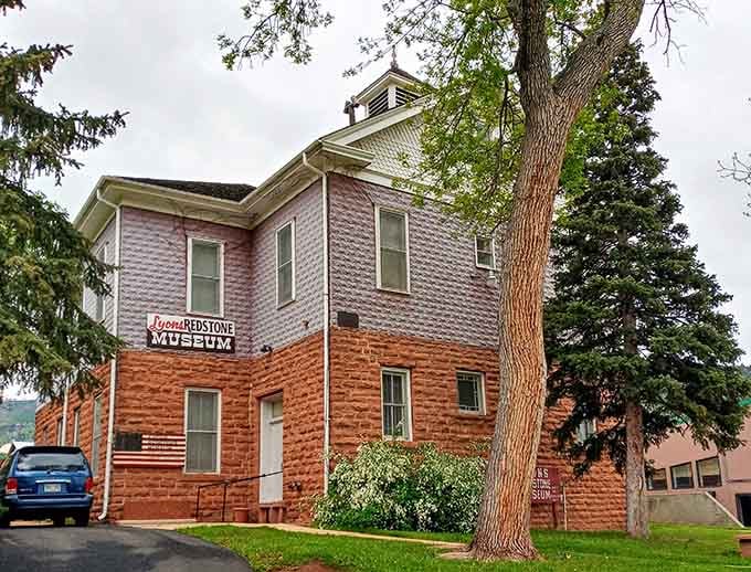 This beautiful old schoolhouse holds more local history than your high school reunion has awkward conversations.