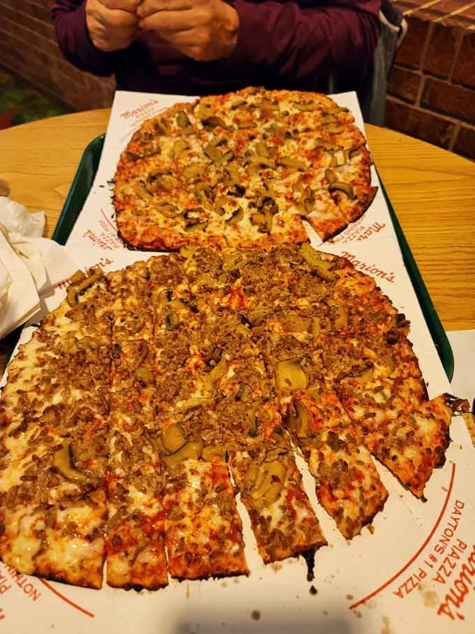 The mushroom coverage here is more thorough than your insurance policy, and infinitely more satisfying to experience firsthand.