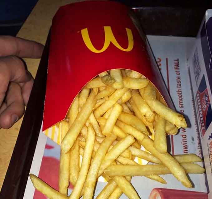 French fries served in a historic building taste exactly the same, but somehow your conscience feels slightly better.