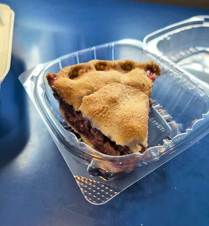 Even the vegan options get the royal treatment here, because good pie doesn't discriminate by dietary preference.