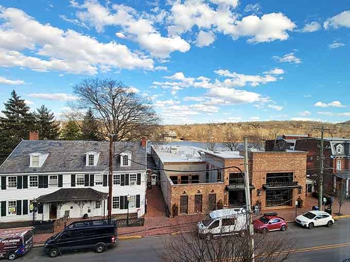 Rooftops and river views blend together in a town that knows how to balance history with hospitality.