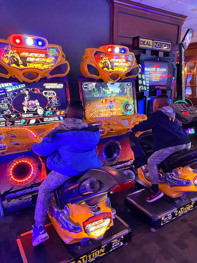 Racing games let kids experience speed thrills without terrifying their parents or requiring driver's licenses.