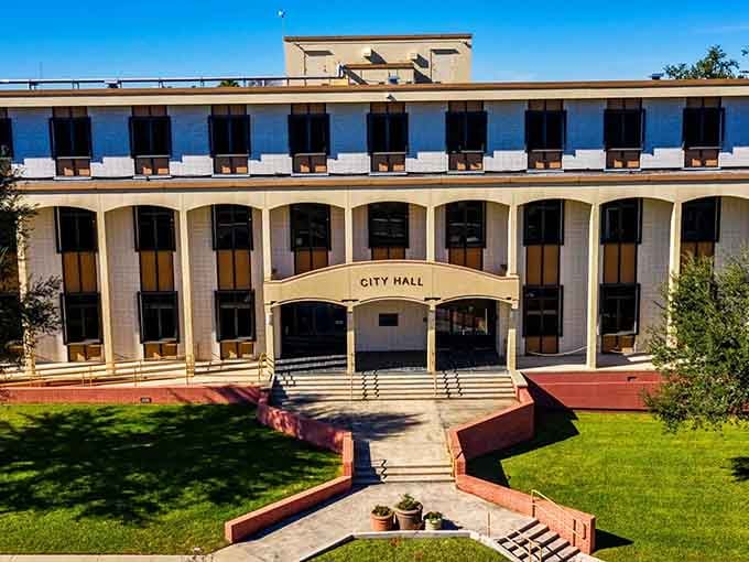 City Hall's classic architecture suggests civic pride hasn't gone out of style around here.