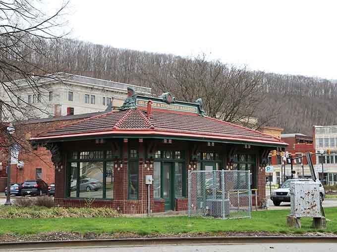The historic railroad station reminds visitors that Oil City has always been a destination worth traveling to.