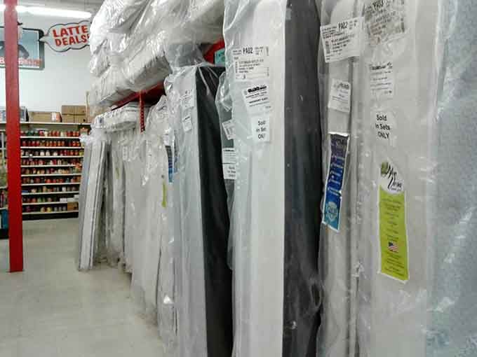 Mattresses wrapped and ready to deliver the best sleep your budget has seen in years, guaranteed sweet dreams.