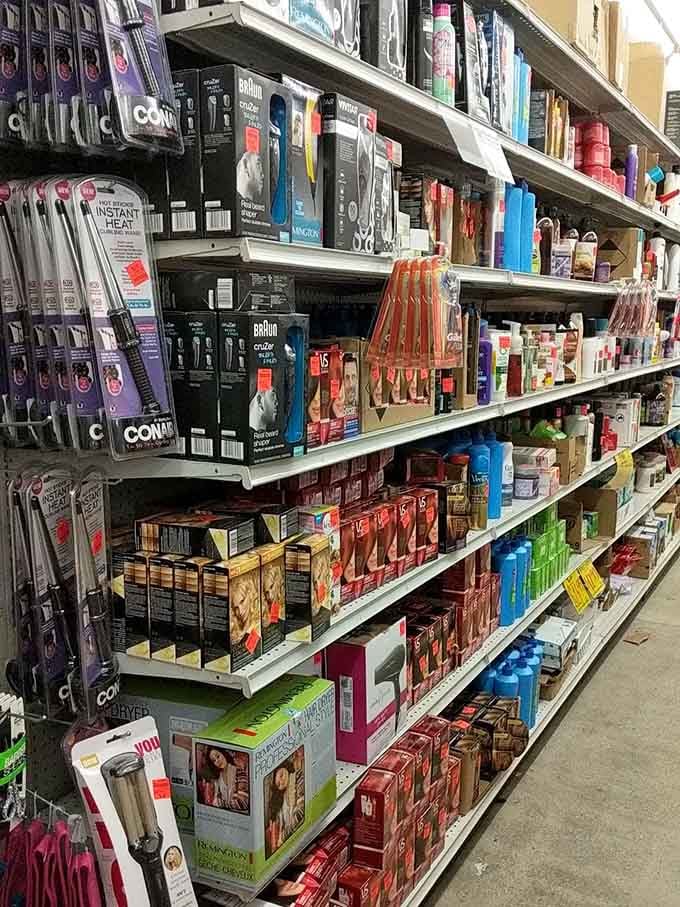 Name-brand hair tools and beauty products at discount prices make looking good feel even better than usual.